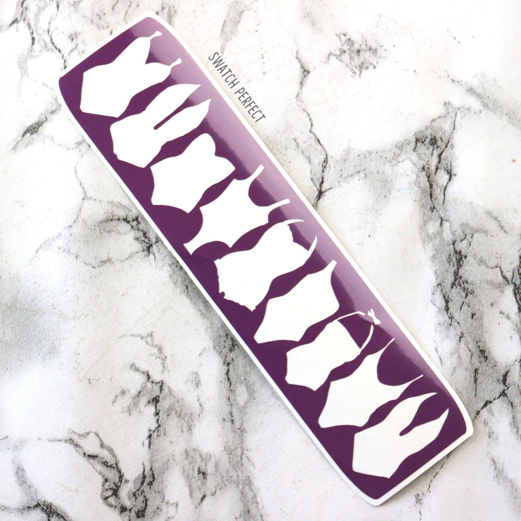 Swimsuit - 9 Pan Stencil – Swatch Perfect